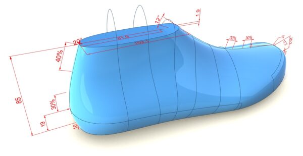 Fully Parametric Shoe Last Design Software Beta